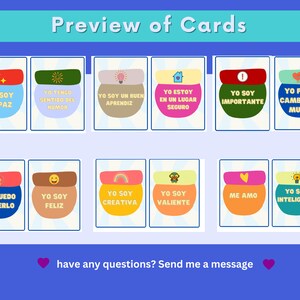 Spanish Positive Affirmations for Kids | Afirmaciones Positivas Para ...