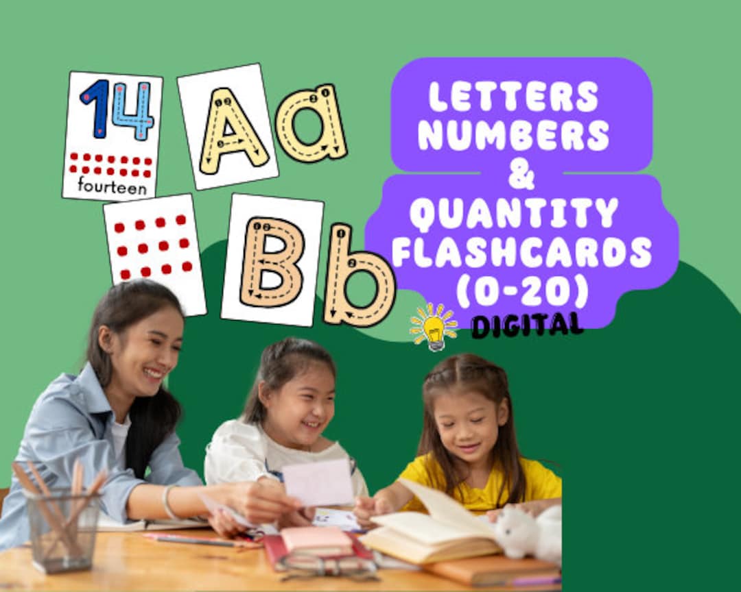 Preschool Activities for Kids Bundle Flashcards Montessori Learning Toy ...