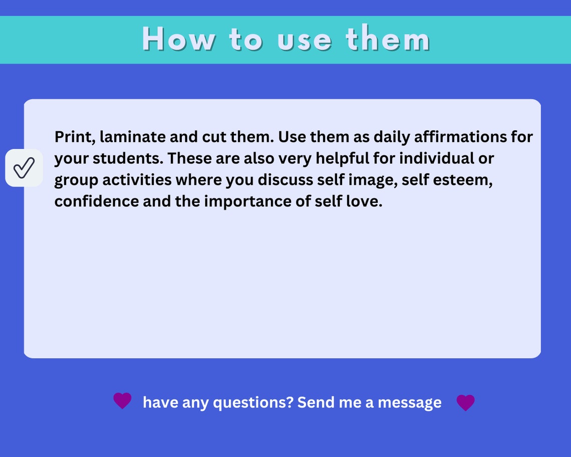 Spanish Positive Affirmations for Kids | Afirmaciones Positivas Para ...