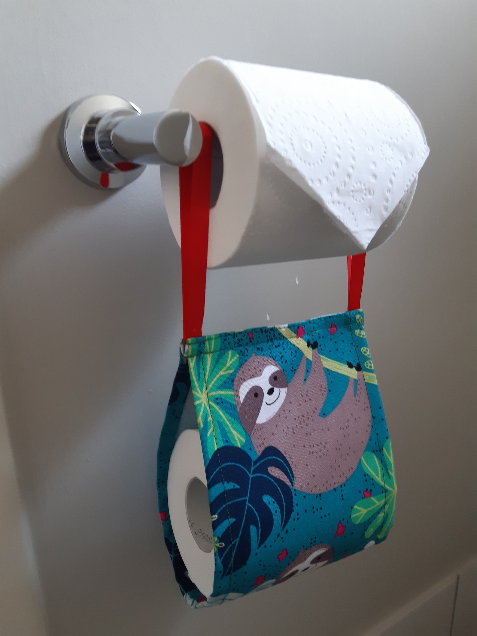 Tree Sloths Toilet Roll Holder, Free Shipping, Bathroom Accessory ...