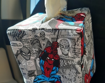 Spiderman Tissue Box - Etsy Australia