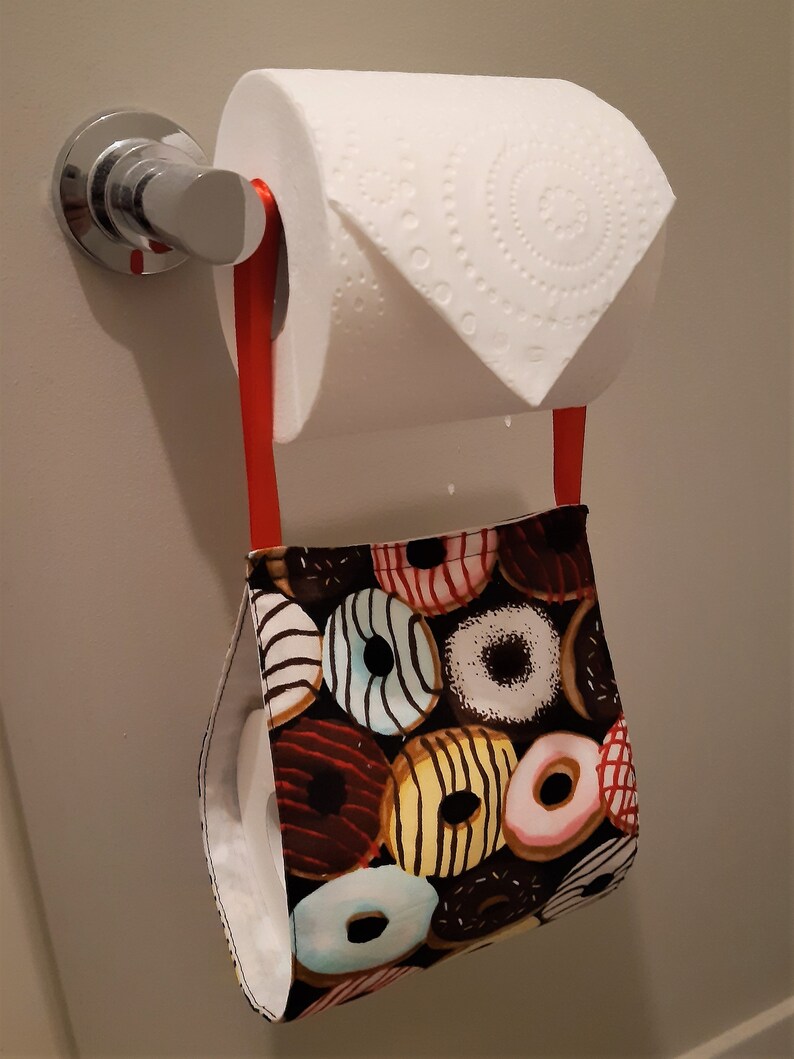 Donuts Doughnut Toilet Roll Holder, Free Shipping, Bathroom Accessory ...