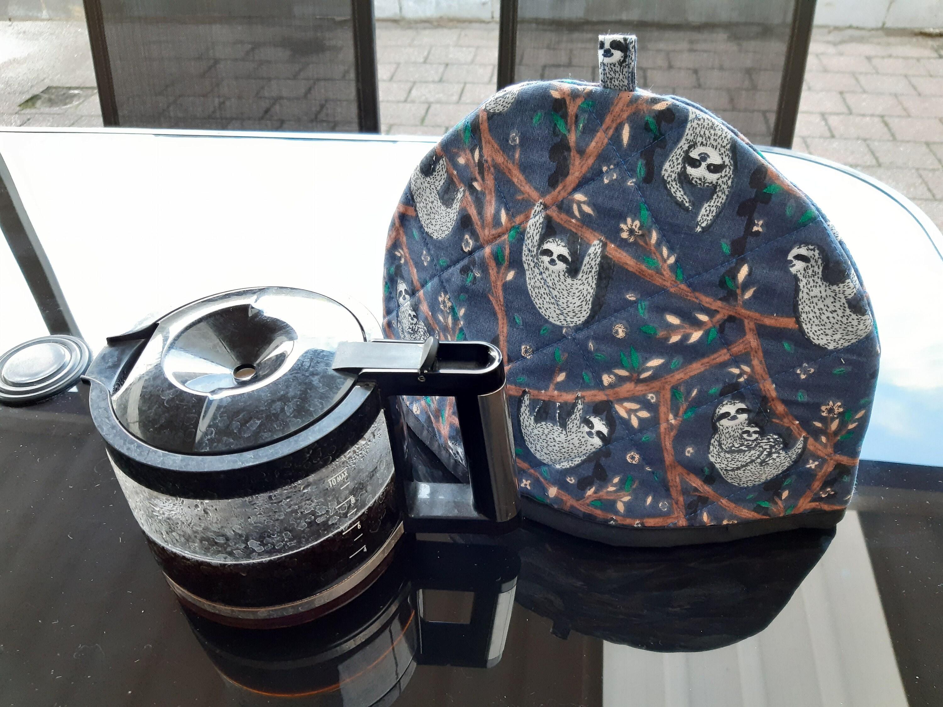 Sloth Tea Cozy, Sloth Tea Pot Warmer, Tea Pot Cover, Tea Cosy, Kitchen ...