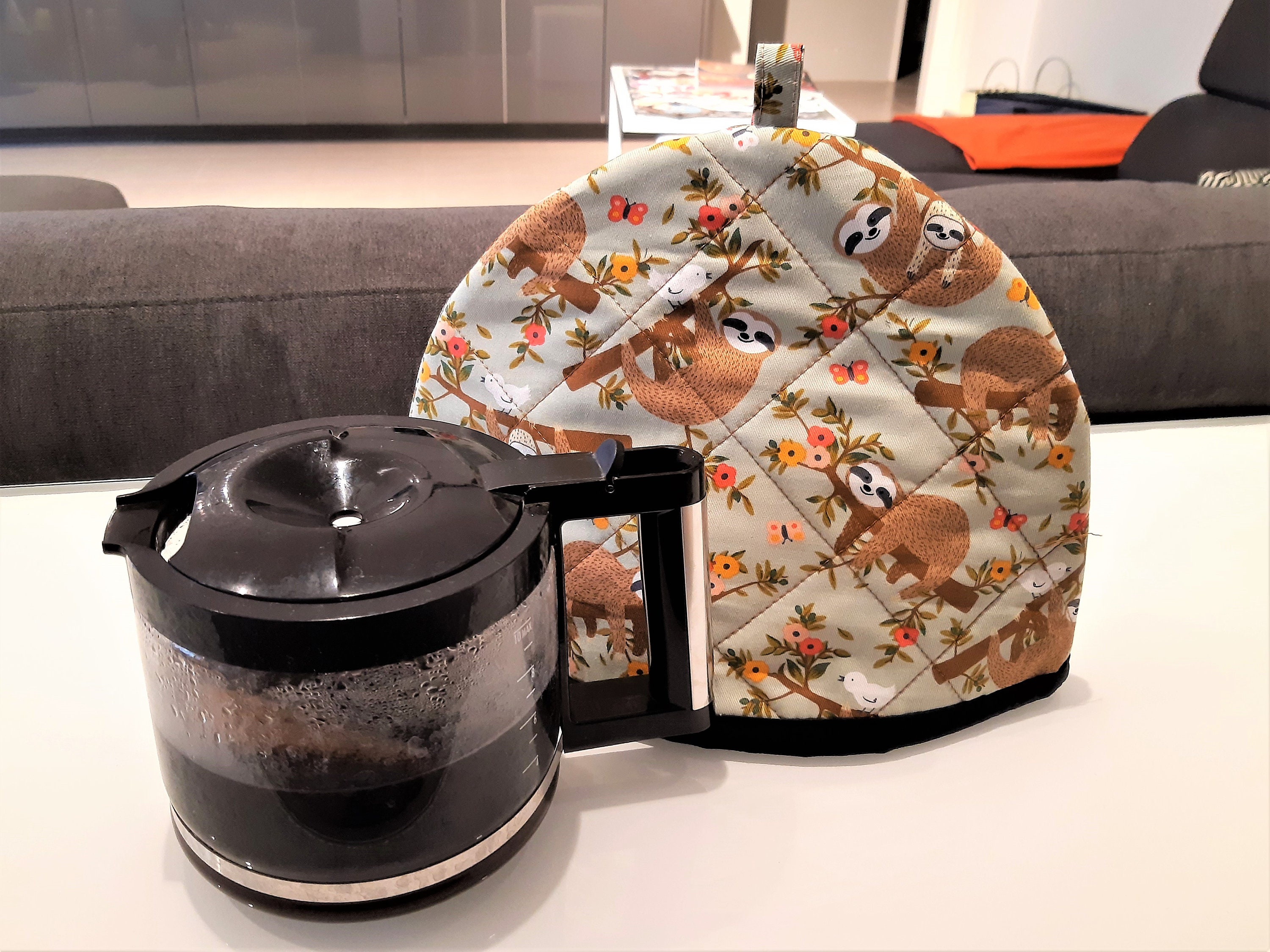 Sloth Tea Cozy, Sloth Tea Pot Warmer, Tea Pot Cover, Tea Cosy, Kitchen ...