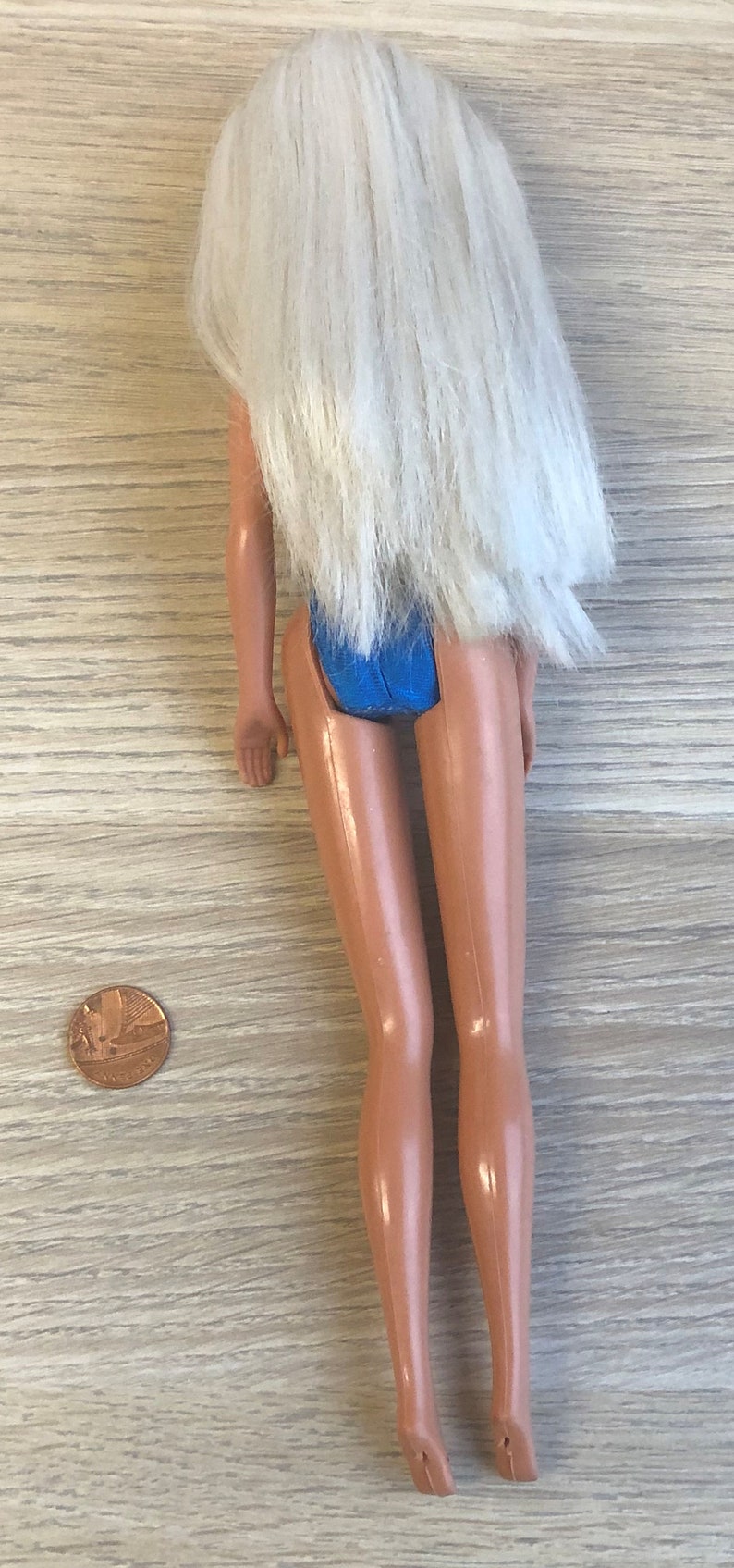 Vintage Sparkle Beach Barbie Doll 1995 Blonde Blue Sparkle Etsy