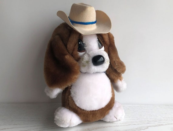 Vintage 1980s Sad Sam Dog 8 Soft Toy Plush. 1989. Sad Sam | Etsy