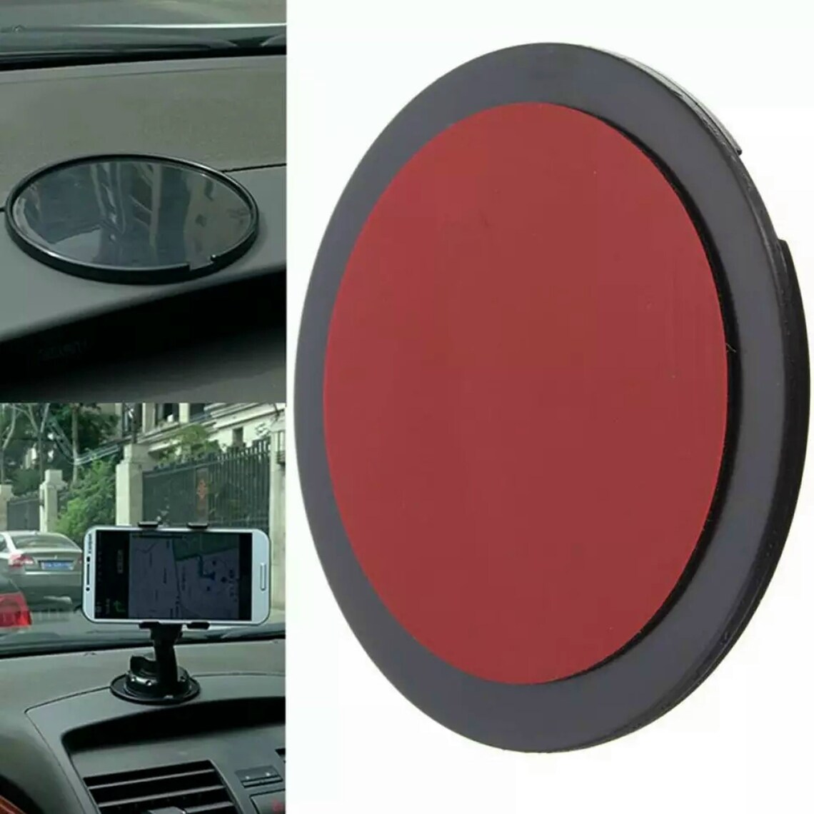 73mm Deep Dash-disc Suction Mount Device With 3M Sticky Foam Pad - Etsy