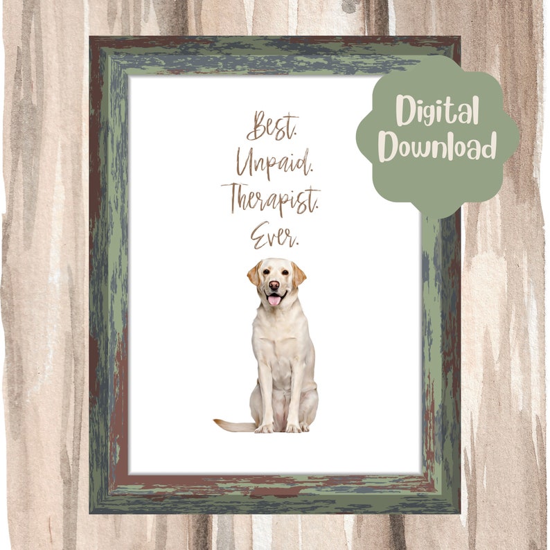 Yellow Lab Printable Yellow Lab Wall Art Labrador Home - Etsy