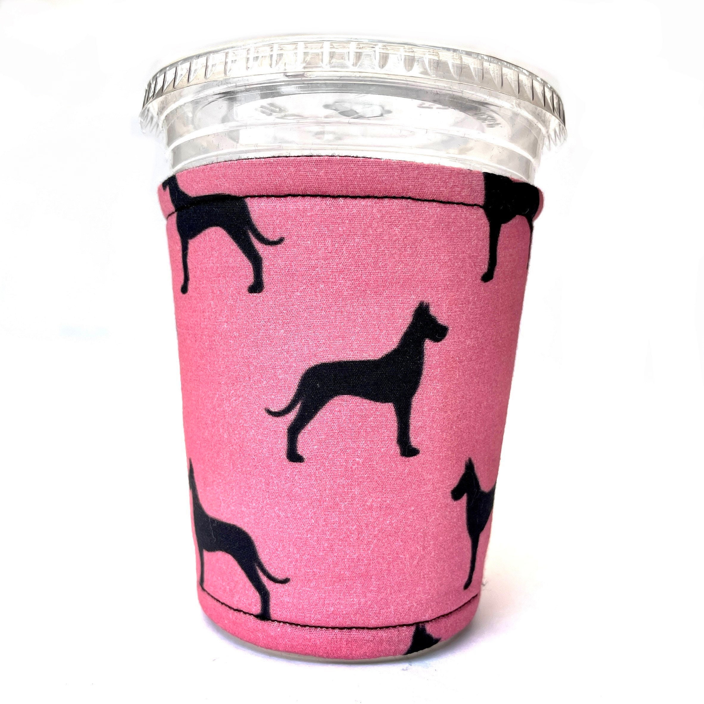Great Dane Cup Cozy Starbucks Iced Drink Cozy Dog Themed - Etsy
