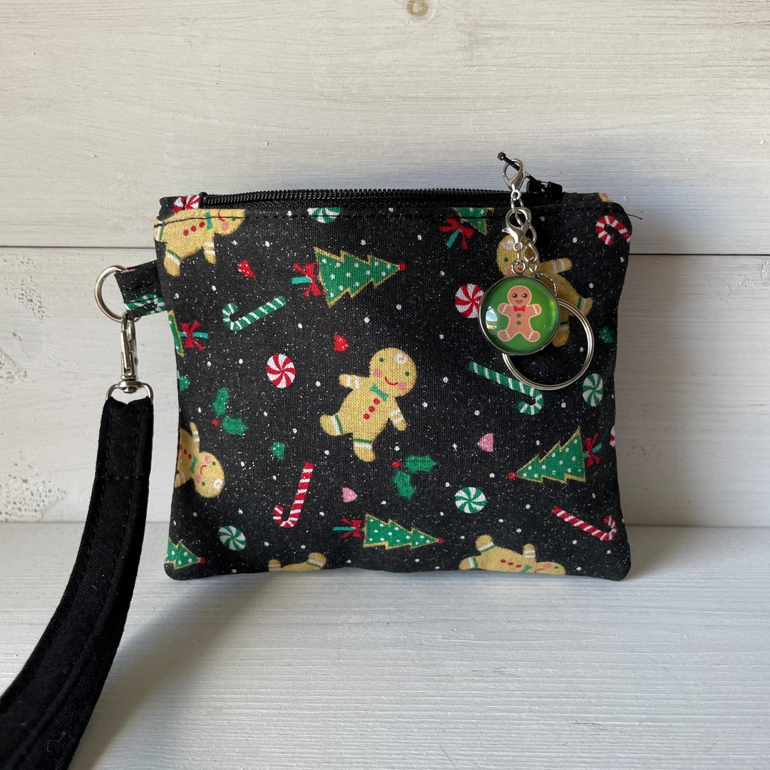Gingerbread Man Change Purse Christmas Fashion Accessory for Mom Small ...