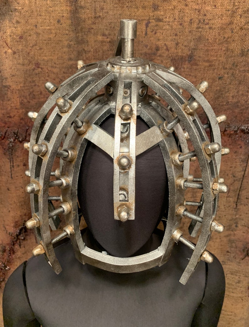 Face Cage Horror Mask Cosplay Torture Character Accessory | Etsy