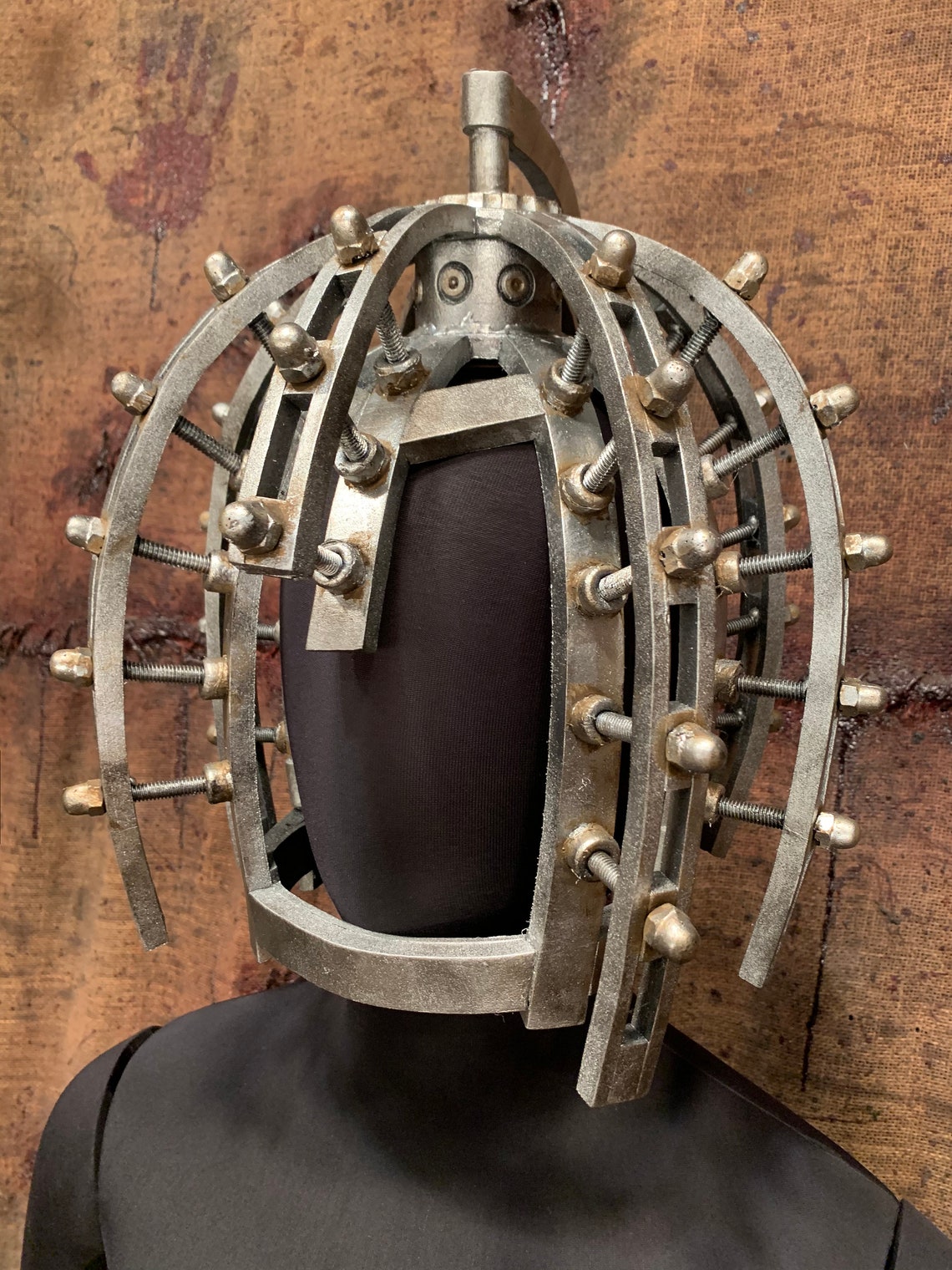 Face Cage Horror Mask Cosplay Torture Character Accessory | Etsy