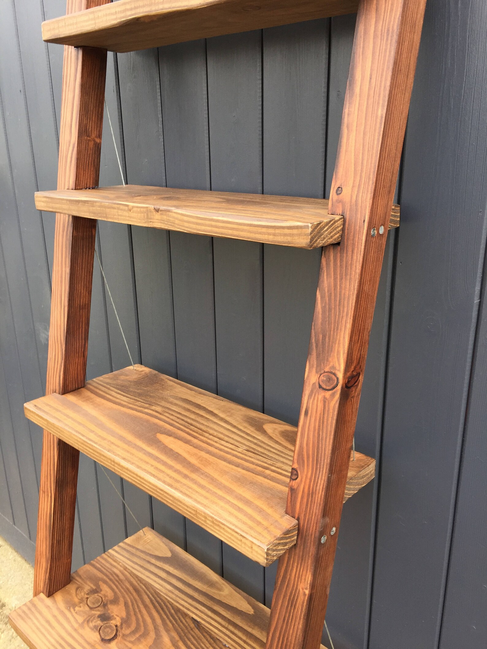 Standing Shelves. Ladder Shelves. Shelving Unit | Etsy
