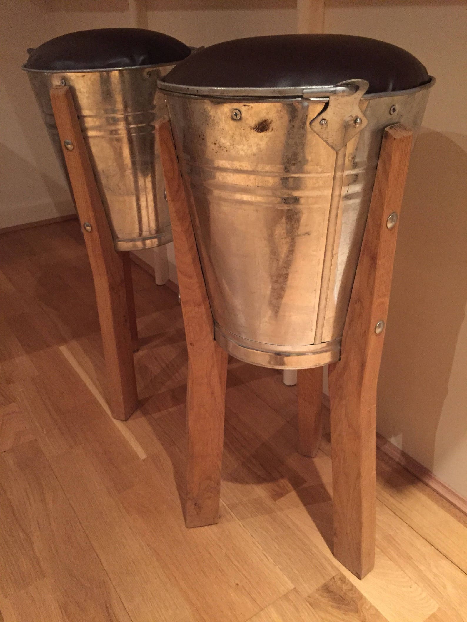 Bar Stool Bucket Stool | Etsy