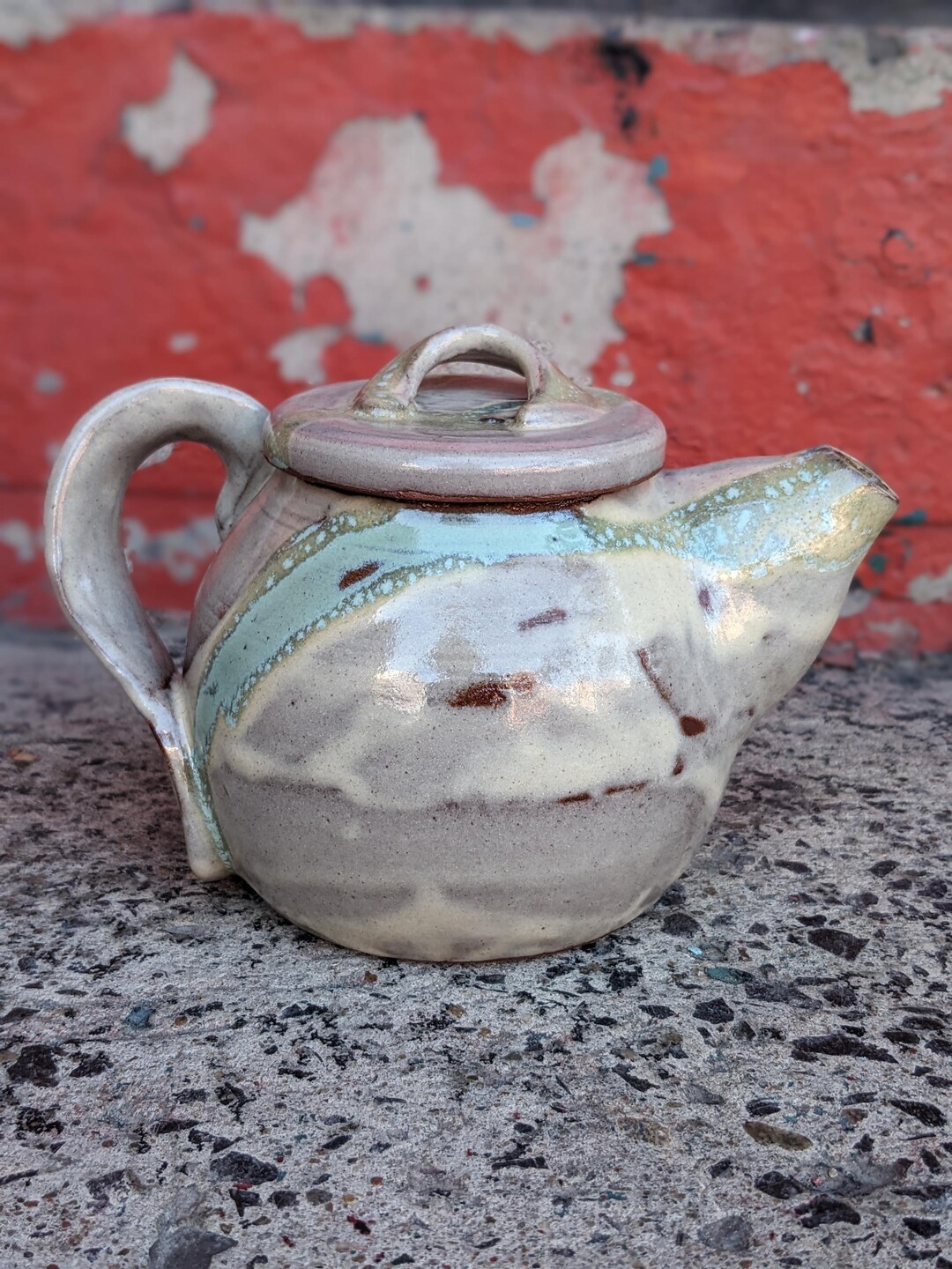 Pebble Teapot Ceramic Teapot Ocean Inspired Teapot Stoneware Teapot - Etsy