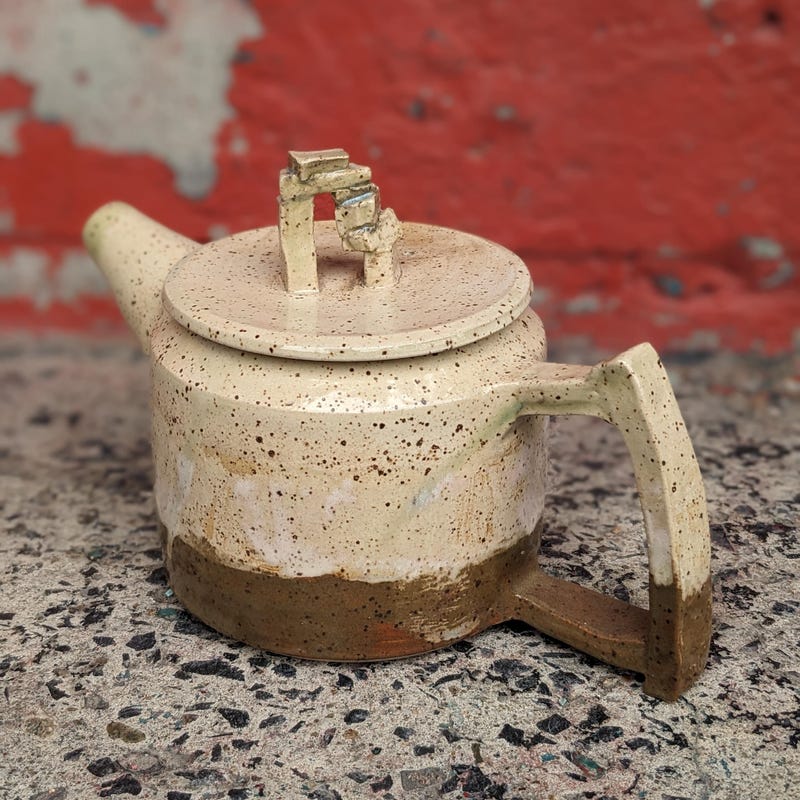 Ceramic Teapot - Etsy