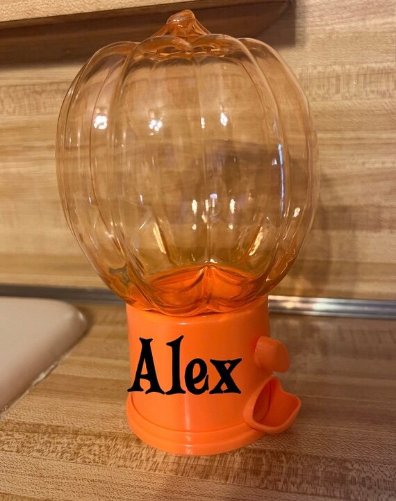 Personalized Halloween Candy Dispenser - Etsy