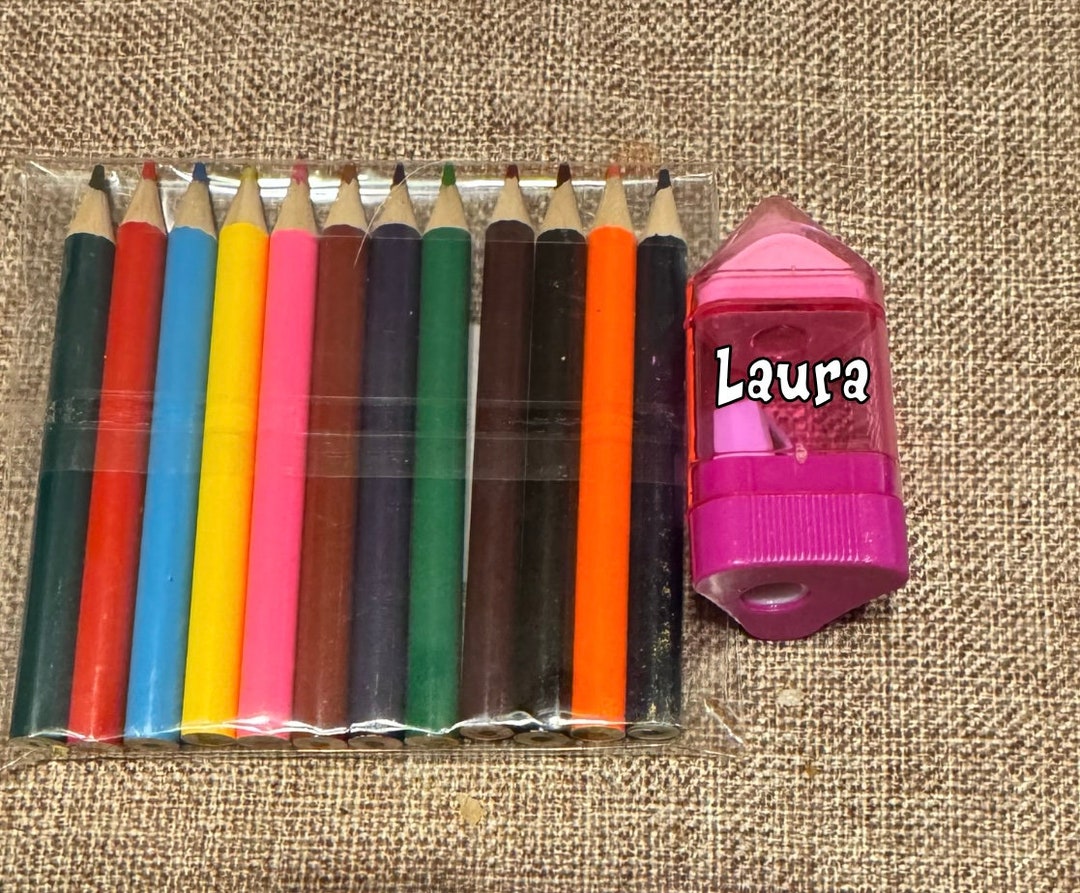 Personalized Pencil Sharpener, Kids Party Favors, End of Year Gifts ...