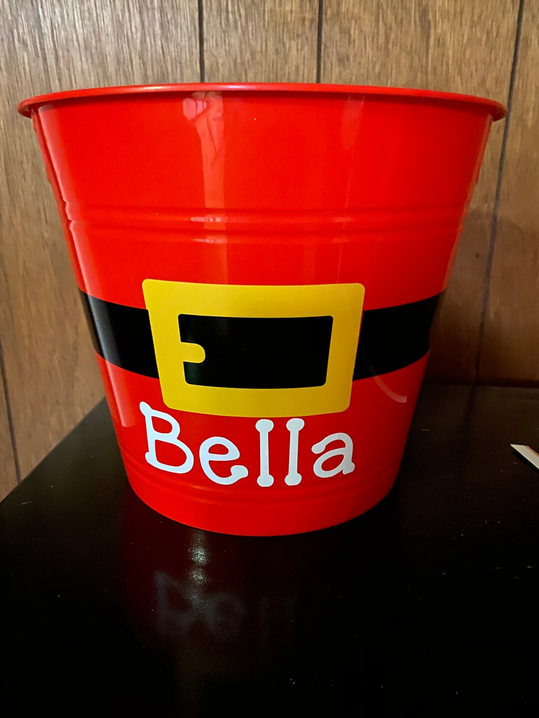 Santa Bucket - Etsy