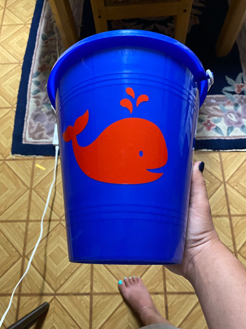 Personalized Beach Pail and Shovel - Etsy