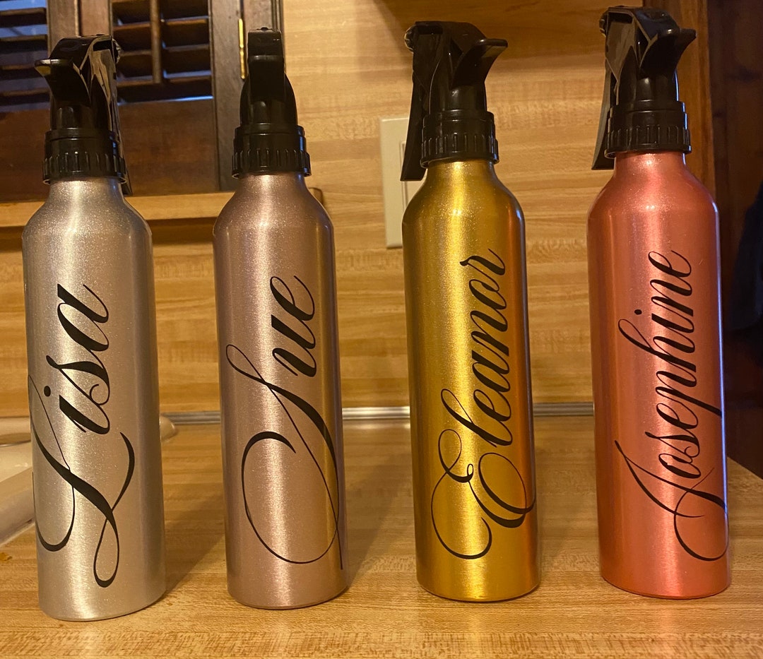 Personalized Spray Bottle, Continuous Spray Bottle - Etsy