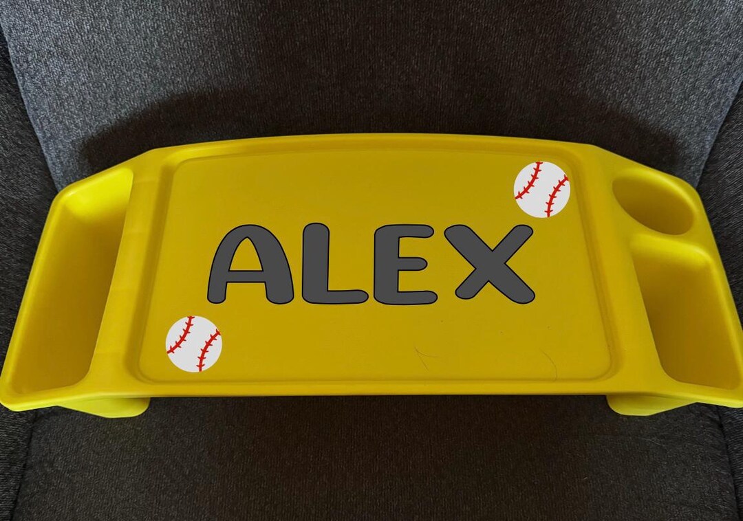 Personalized Lap Tray for Kids, Custom Kids Desk, Portable Snack Tray ...