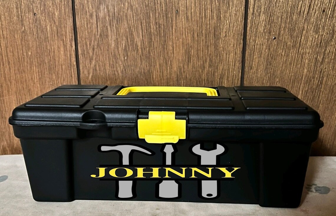 Personalized Tool Box, Construction Theme Tool Box - Etsy