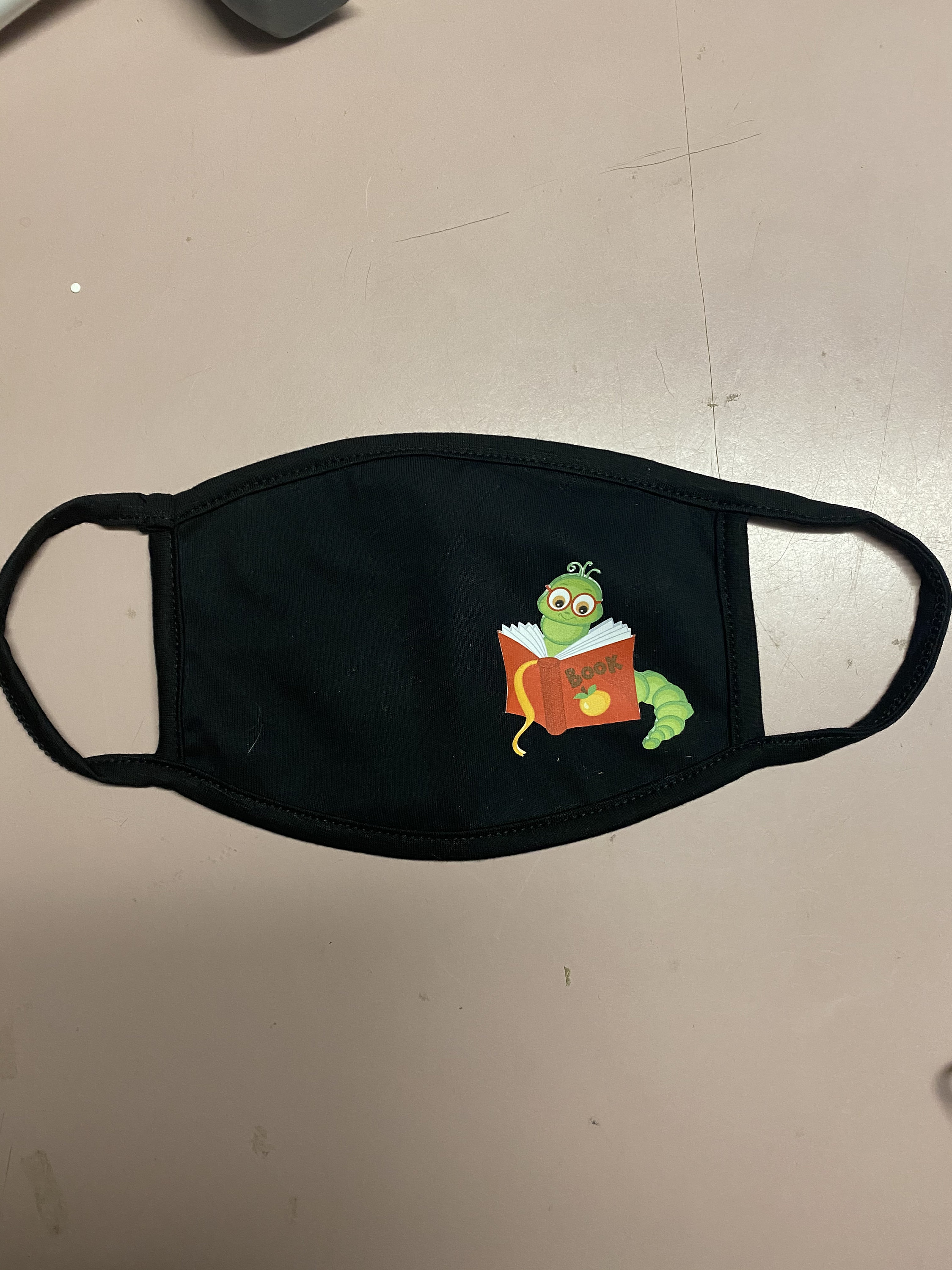 Librarian Face Mask/book Character Face Mask | Etsy