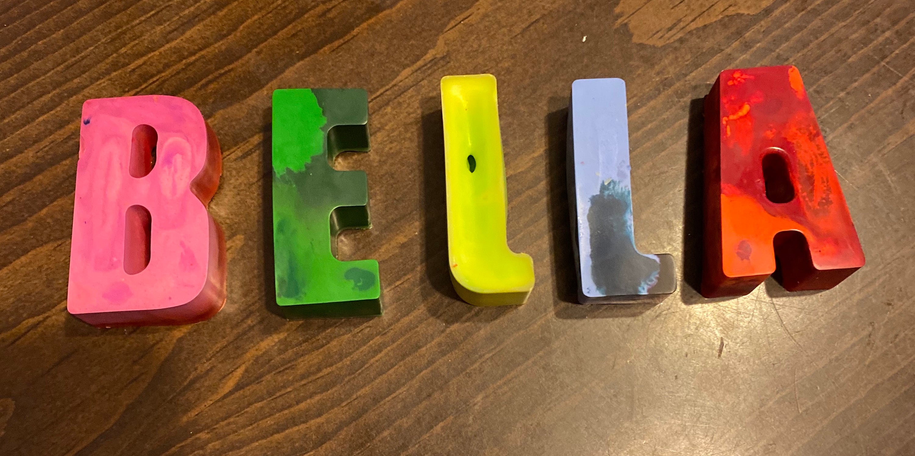 Crayon Letters/names Personalization - Etsy
