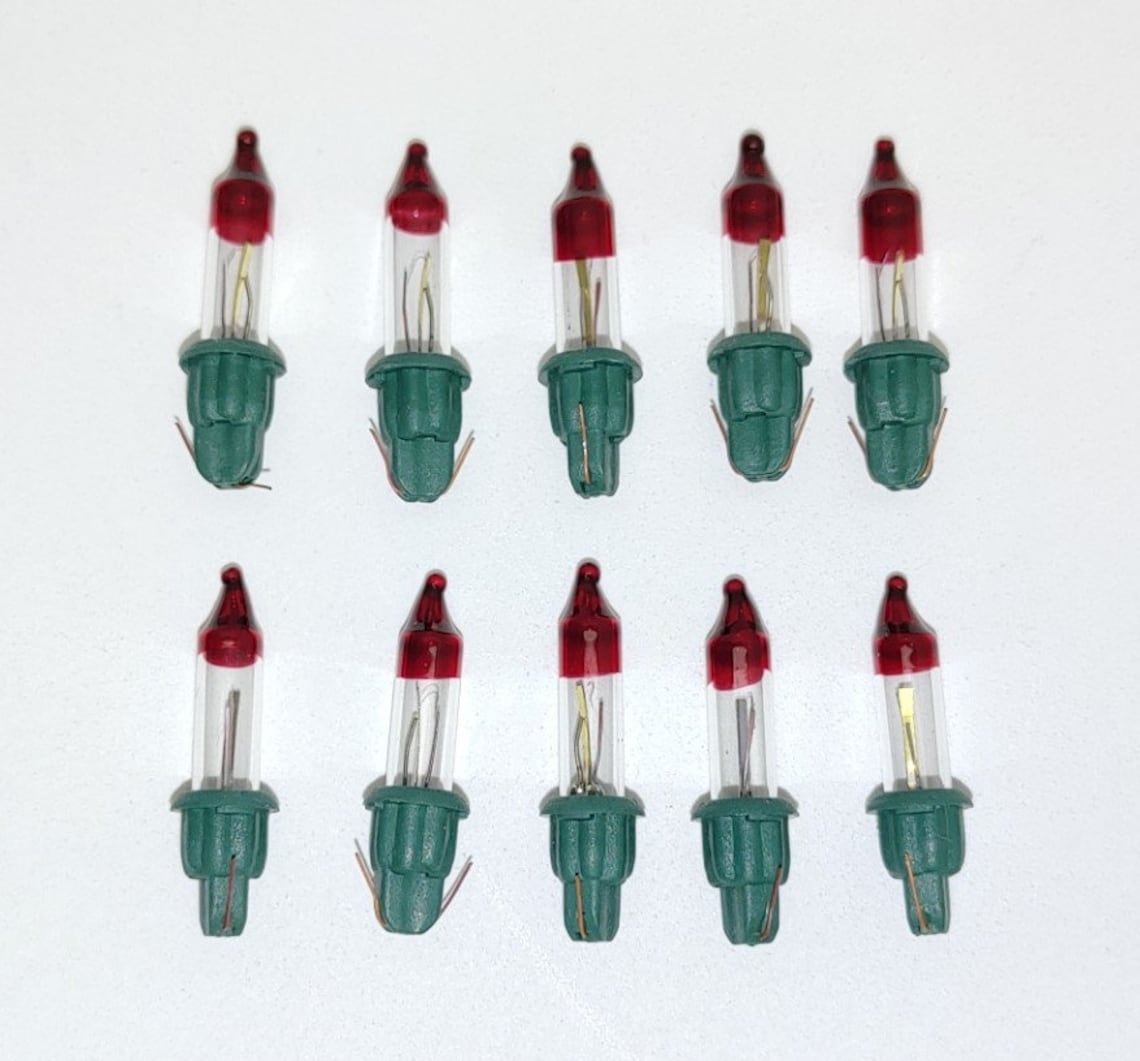 10 SLOW Flasher Style A Mini Bulb Flashers Christmas Tree Lights 0.42W ...