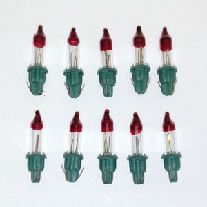 10 SLOW Flasher Style A Mini Bulb Flashers Christmas Tree Lights 0.42W ...