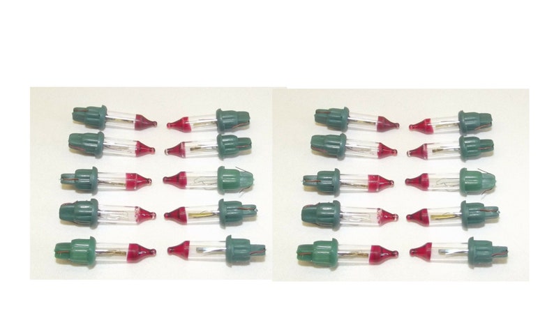 20 SLOW Flasher Style A Mini Bulb Flashers Christmas Tree Lights 0.42W ...