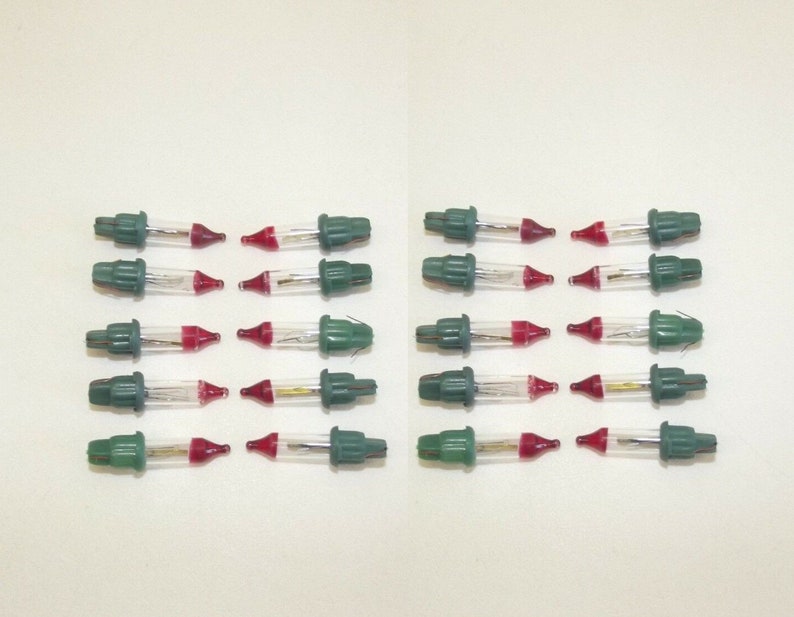 20 SLOW Flasher Style A Mini Bulb Flashers Christmas Tree Lights 0.42W ...