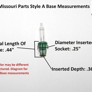 6 Style A Mini Bulb Flasher Flashers Christmas Tree Lights - Etsy