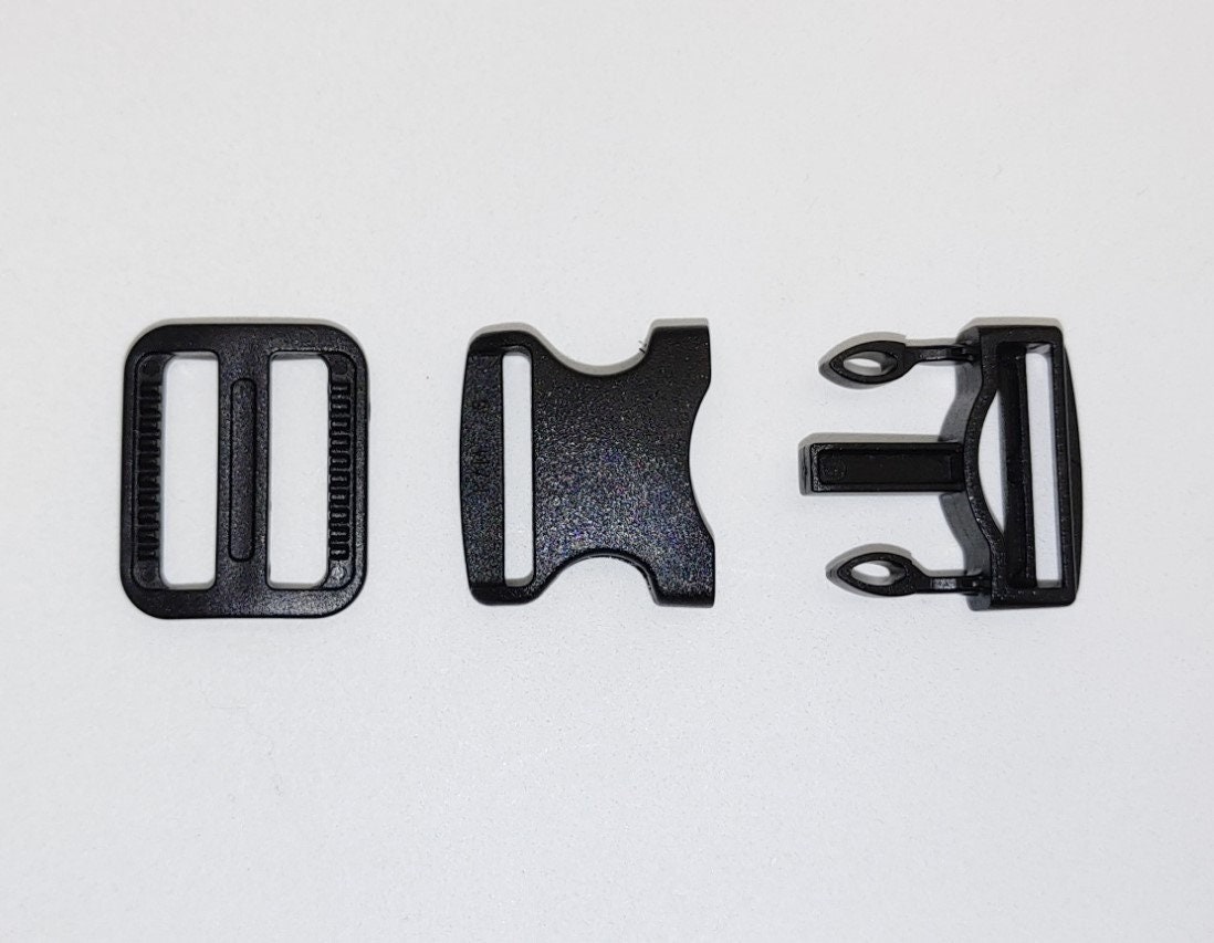 10x Plastic Quick Release Buckle Clip 1