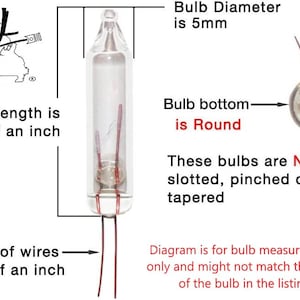 6 Style A Mini Bulb Flasher Flashers Christmas Tree Lights Replacement ...