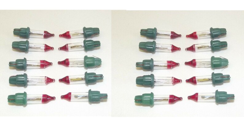 20 Style A Mini Bulb Flasher Flashers Christmas Tree Lights Replacement ...