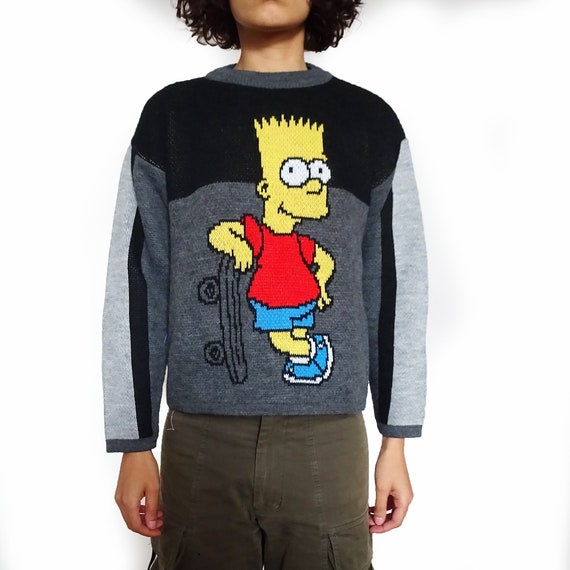 2000's // Vintage Bart Simpson sweater - Gem