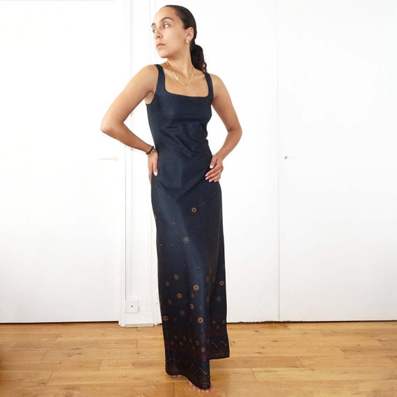 2000s // Long black evening dress Hennes vintage // Y… - Gem