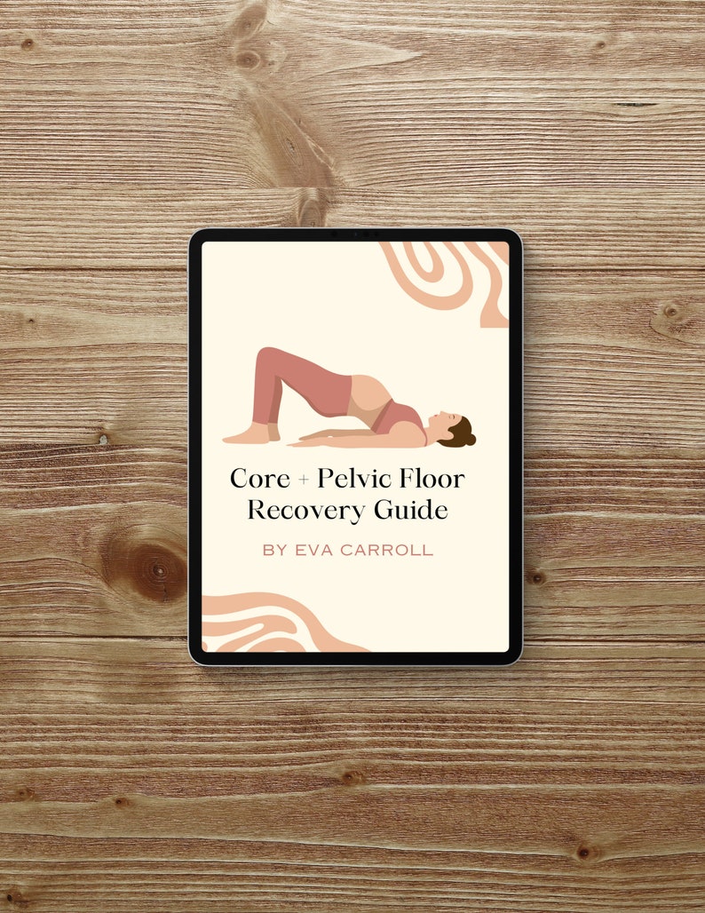 Core + Pelvic Floor Recovery Guide - Etsy