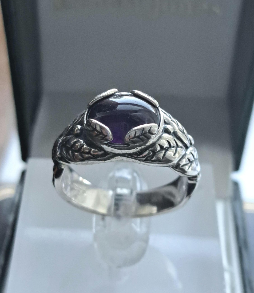 Vintage Carolyn Pollack Relios Amethyst Ring - Etsy