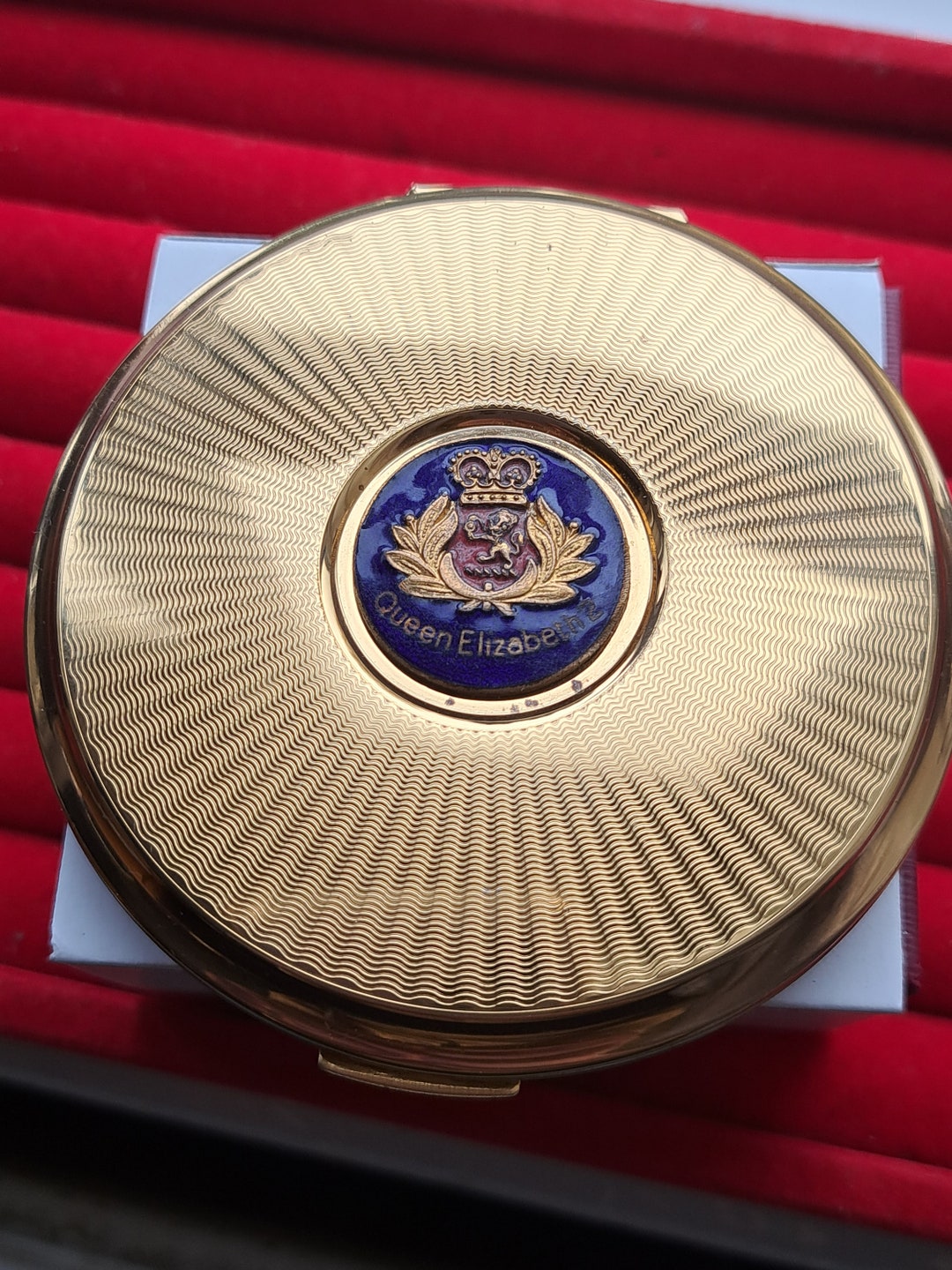 Vintage Stratton Queen Elizabeth Compact - Etsy