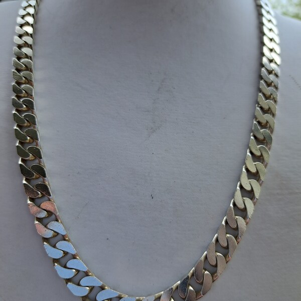 Silver Curb Chain - Etsy