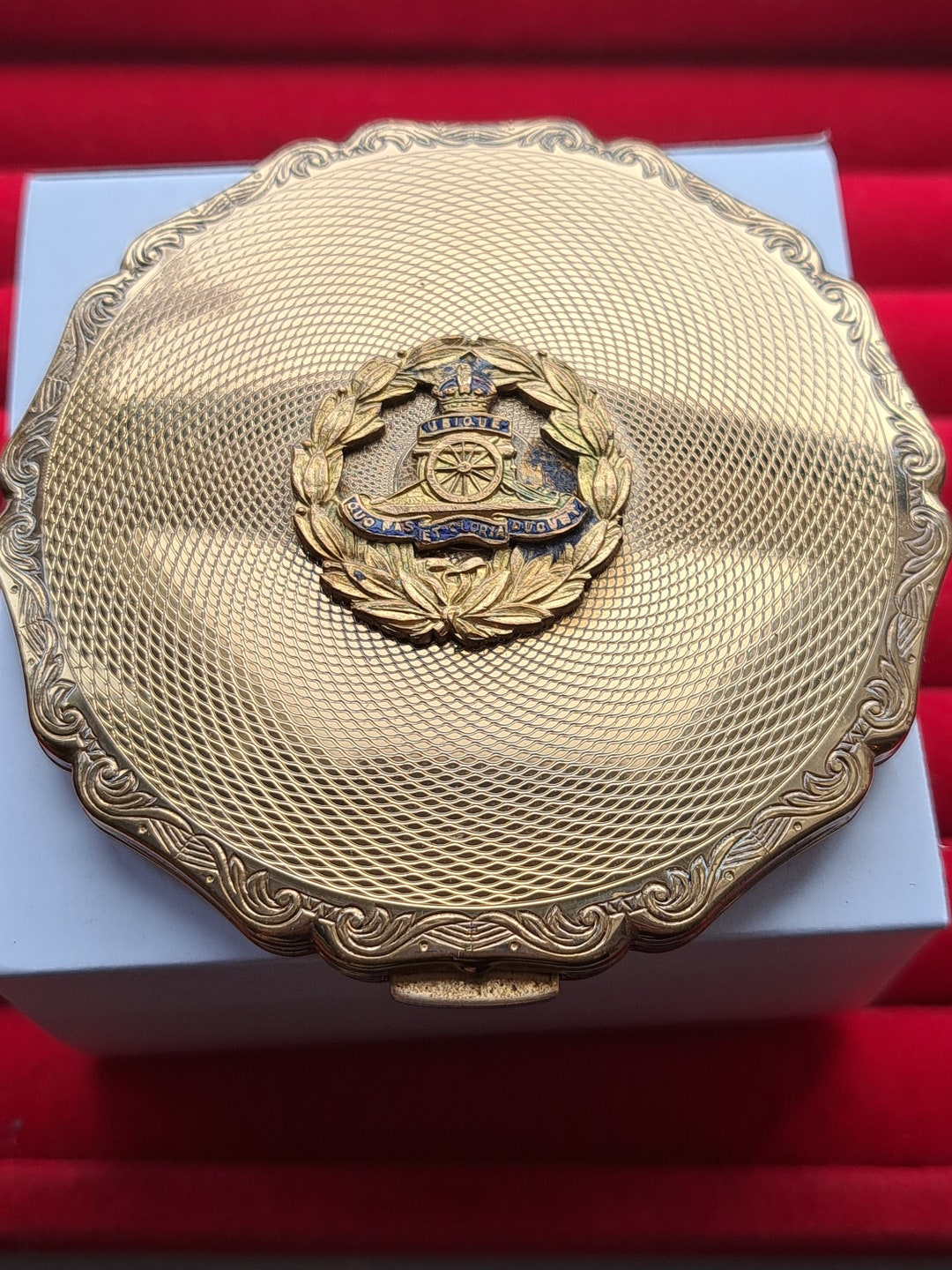 Vintage Stratton Military Compact - Etsy