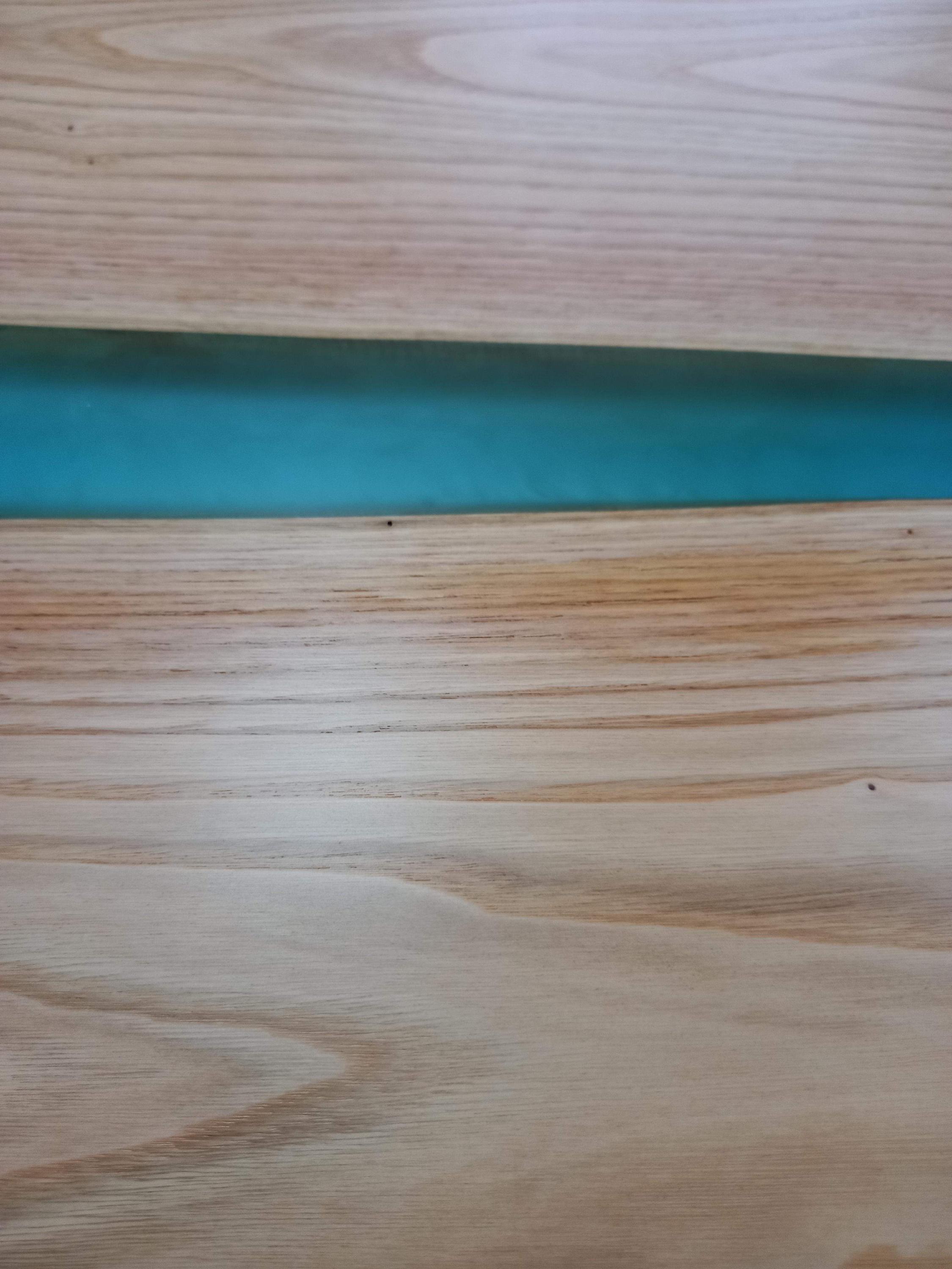 Epoxy Chestnut Wood Table, Coffee Table, Custom Live Edge Epoxy Resin ...