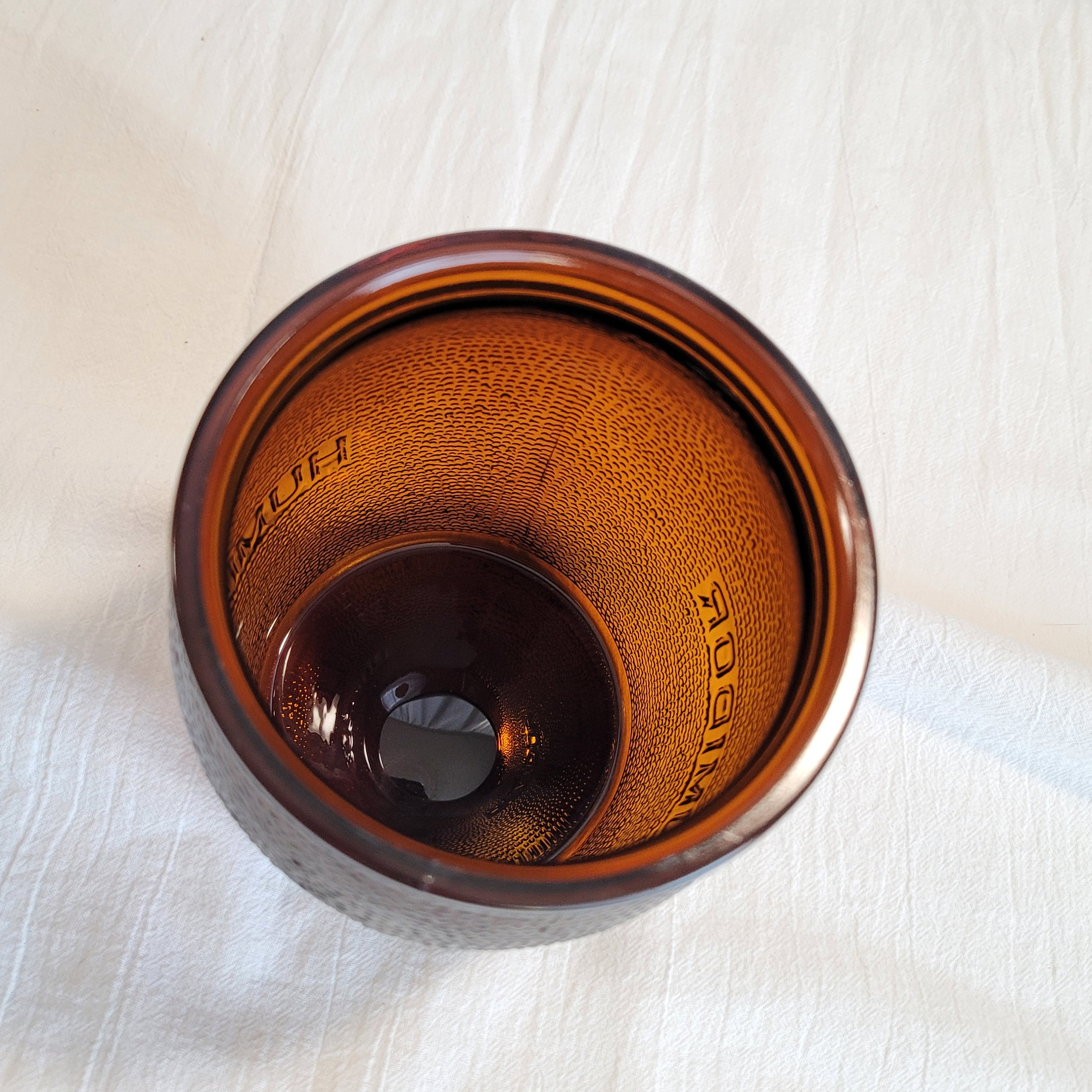 DUN-RITE Duraglass Amber Glass Humidor Tobacco Jar - Etsy