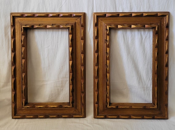 Mexican Carved Wood Picture Frames