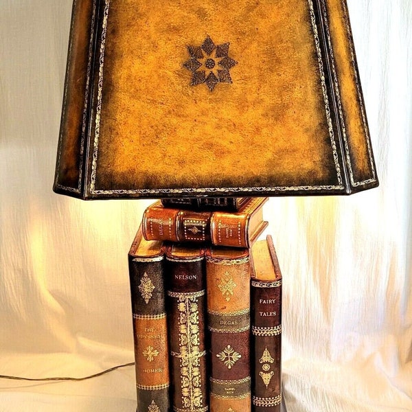 Book Lamp - Etsy