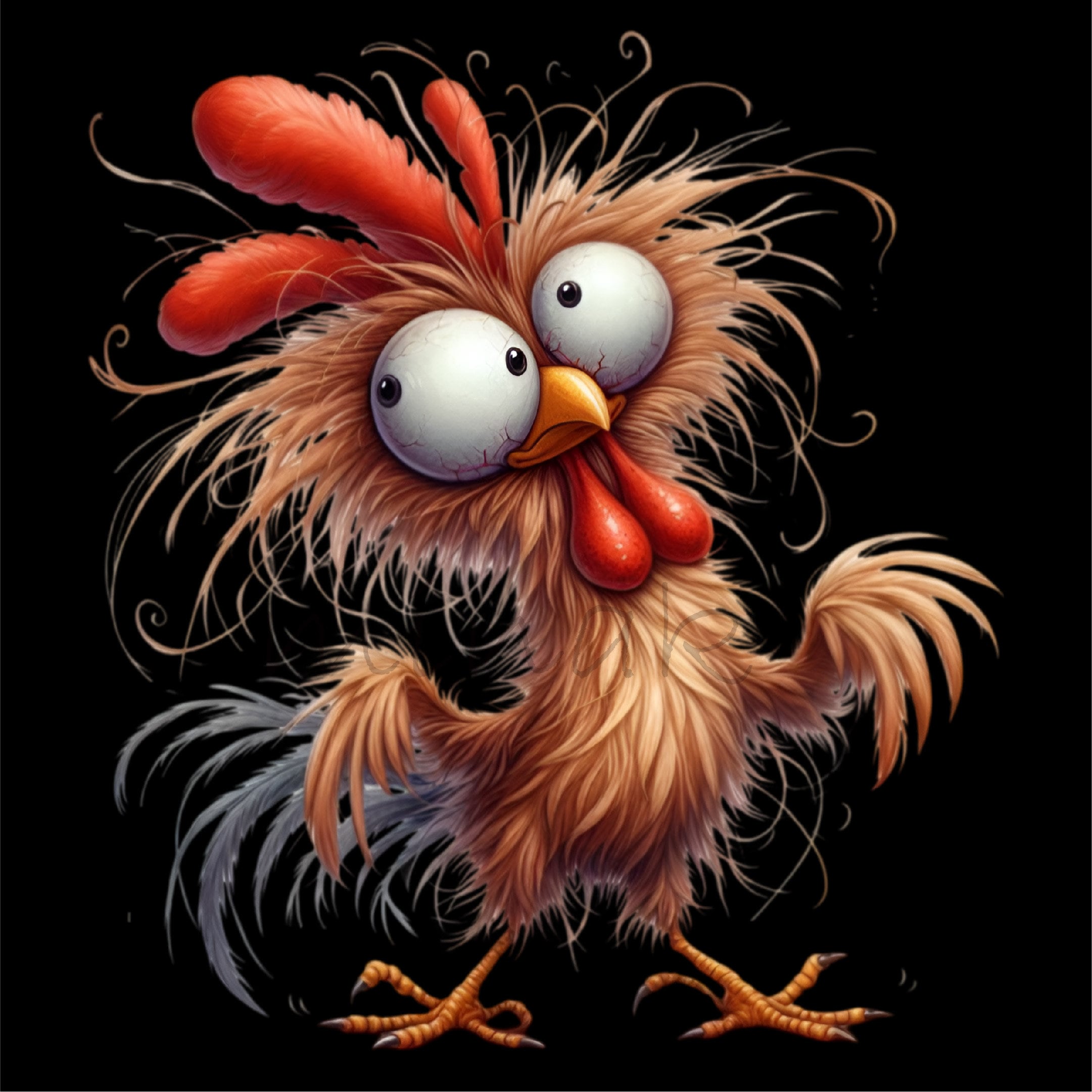Crazy Chicken Cartoon 24,477,644 Crazy Chicken Stock Illustrations