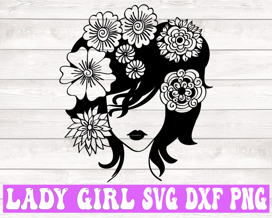 Woman Mandala Svg - Etsy